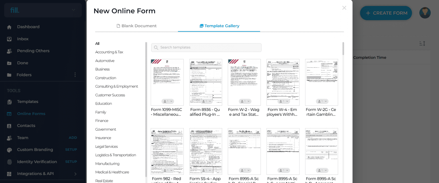How to Create Online Forms in Minutes | Fill