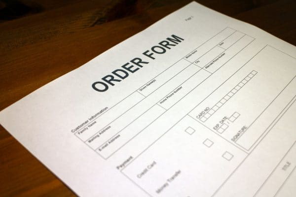 How to Make an Order Form | Fill